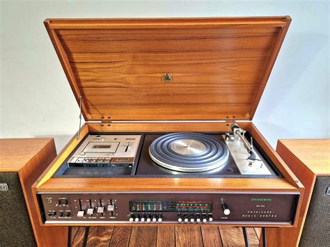 Vintage Dynatron 1970s Teak Record Player Radiogram With Teak Stand Etsy