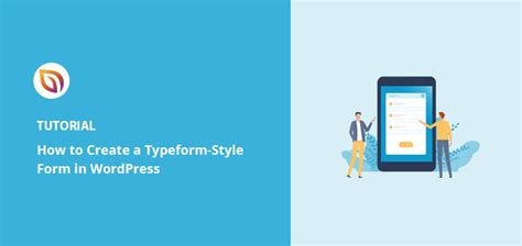 how to create a typeform style form on wordpress easily