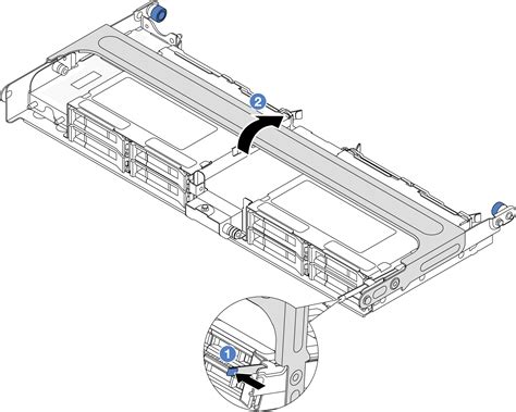 Install A Raid Flash Power Module On The Middle 2 5 Inch Drive Cage