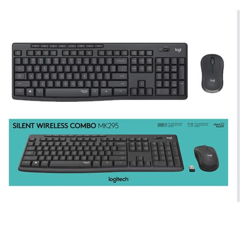 LOGITECH COMBO MK KYBD MSE SILENT