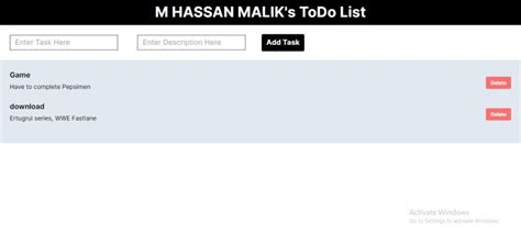 Building A Todo List Website Using Nextjs Hassan Malik Posted On The Topic Linkedin