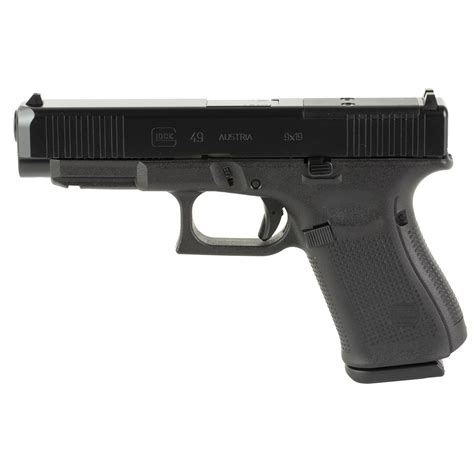 Glock 49 Gen5 Mos 9mm 15rd Fs Full Size Pistol With Modular Optic System