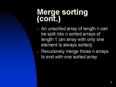 Sorting 1 Introduction N Why Is It Important