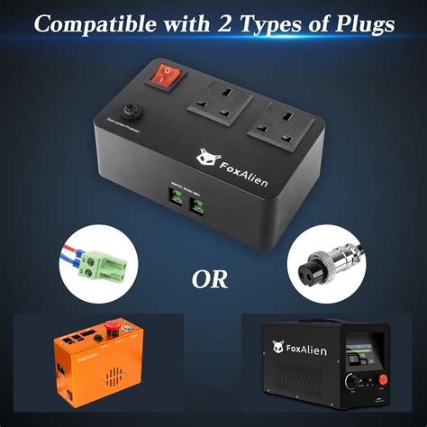 Foxalien Relay Module Relay Switch For Cnc Router Machines Routers And Dust Collector