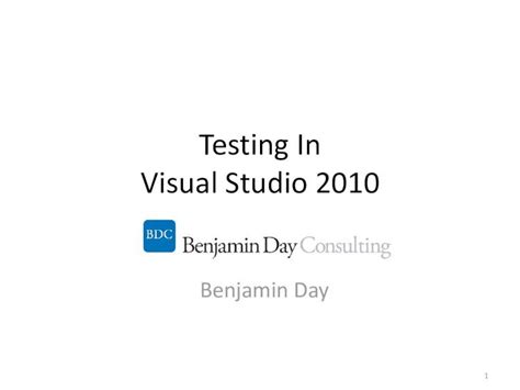 PDF Visual Studio Unit Testing DOKUMEN TIPS