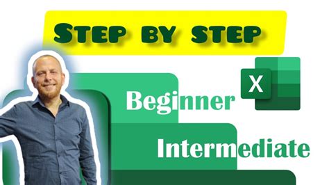 Step By Step Excel Tutoring From Beginner To Intermediate User Youtube