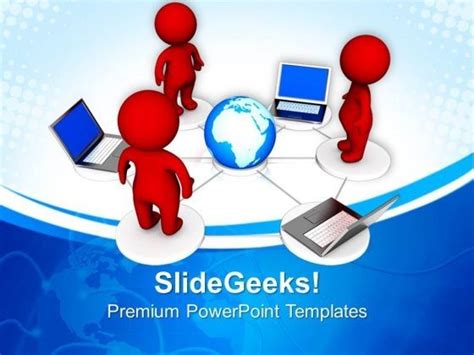Networking Global Powerpoint Templates And Powerpoint Themes 0712