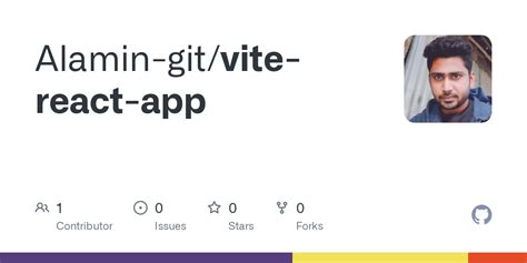 GitHub Alamin Git Vite React App