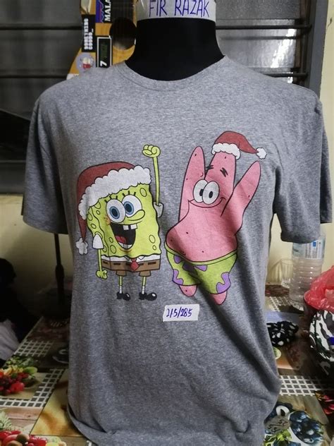 Pit 21 5 Spongebob Mens Fashion Tops And Sets Tshirts And Polo Shirts On Carousell