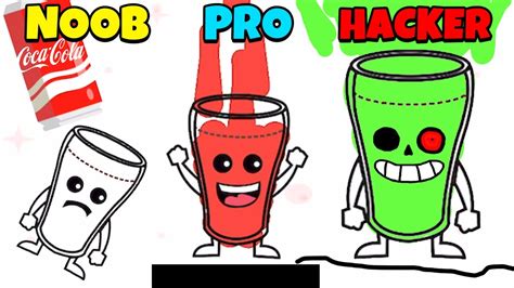 NOOB Vs PRO Vs HACKER Happy Coca Cola Glass YouTube NOOB Vs PRO Vs HACKER Happy Coca Cola Glass YouTube