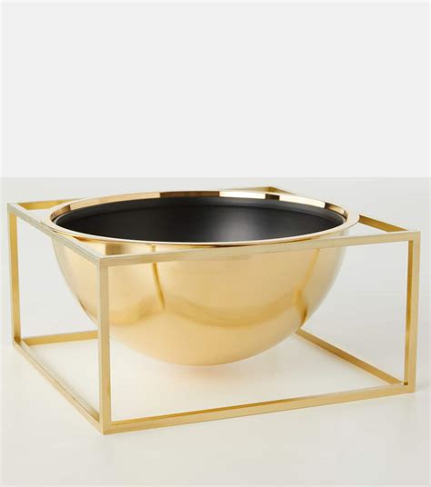 kubus centerpiece large bowl in gold by lassen mytheresa
