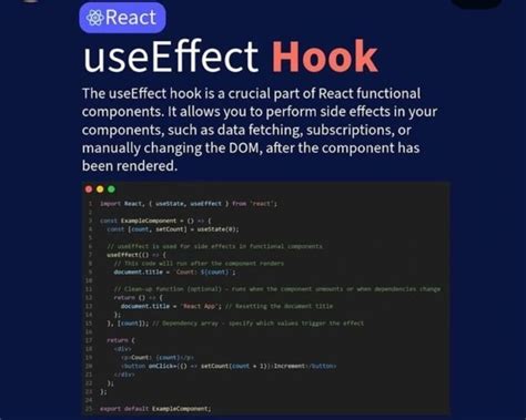 owais ahmed on linkedin just trying to explain useeffect hook in react