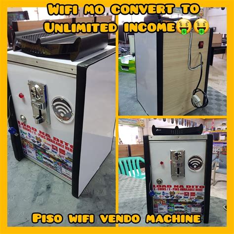 Installment Piso Piso Wifi Vending Machine Philippines Facebook