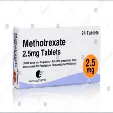 Methotrexate 25 Mg Tablet At ₹ 1254strip Methotrexate Tablets In
