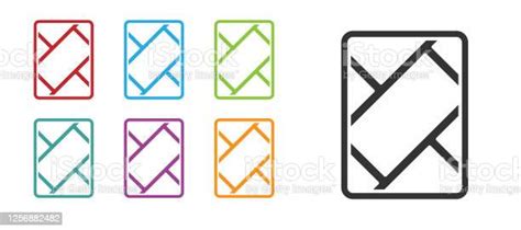 흰색 배경에 격리 된지도 아이콘이있는 검은 색 Gps 장치입니다 다채로운 아이콘을 설정합니다 벡터 일러스트레이션 개념에 대한 스톡 벡터 아트 및 기타 이미지 Istock