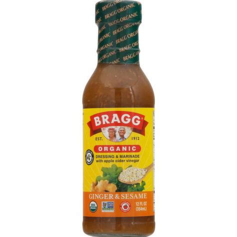 Bragg Dressing And Marinade Organic Ginger And Sesame Smart And Final