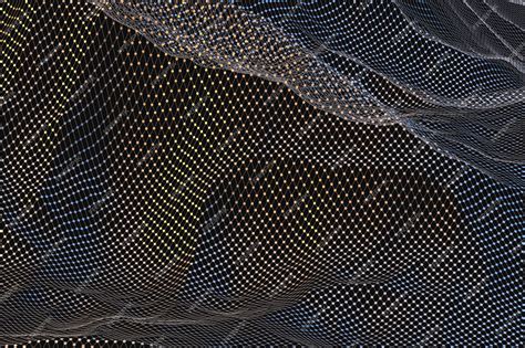 Premium Photo 3d Rendering Flow Dot With Gradient Background