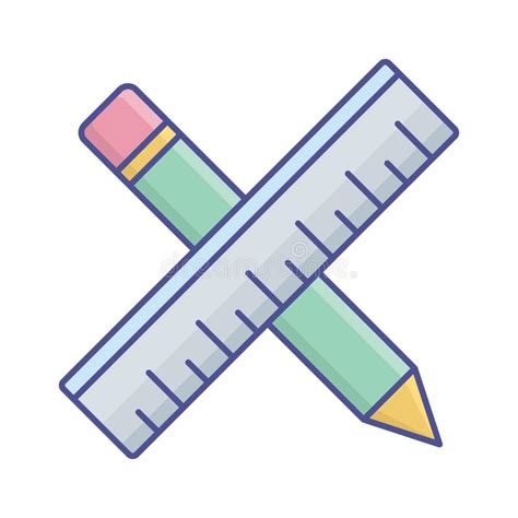 Drafting Tools Vector Icon Which Can Easily Modify Or Edit Stock Vector