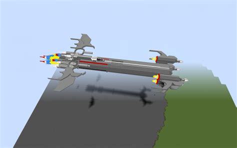 Spaceship Schematic Minecraft Map