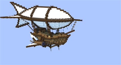 Minecraft Steampunk Airship