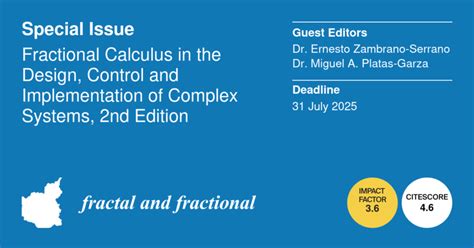 Pdf Fractional Calculus In The Design Control And Implementation Of Complex Systems 2nd