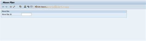 REORMP SAP Tcode Move Planning
