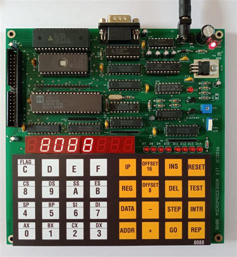 build your own 8088 microprocessor kit