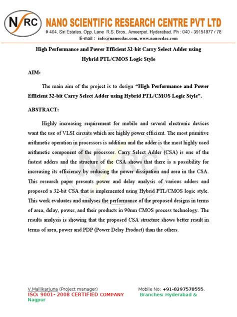 Efficient Approaches To Design A Reversible Floating Point Divider Pdf Very Large Scale
