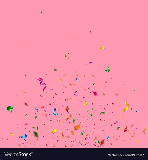Celebrate With Style Using Confetti Background Pink For Your Party Needs
