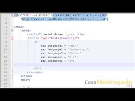 Tutorial Javascript Crear Arrays Arreglos Vectores YouTube