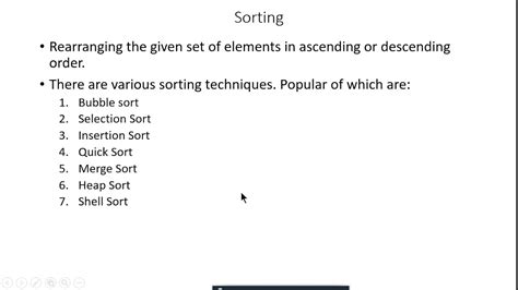 Searching In C Programming Bubble Sort 5 3 Searching Sorting 2