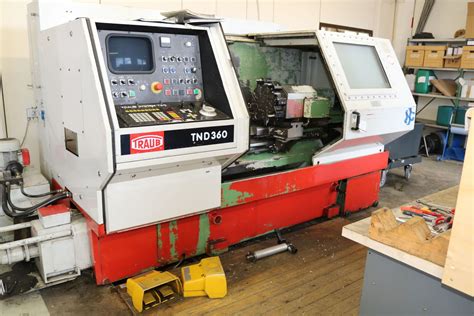 Traub Tnd 360 Cnc Drehmaschine Gebraucht