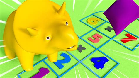 복학 스페셜 놀이터 게임을 하면서 Dino와 Dina는 숫자에 대해 배워요 Youtube