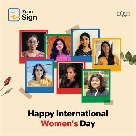 Shruthi R On Linkedin Internationalwomensday Intern Zoho Zohosign