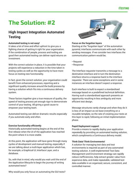 The Leaders Guide To Getting Started With Automated Testing Pdf