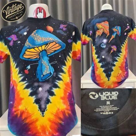 เสื้อยืด Liquid Blue Grateful Daead รับประกันของแท้100 By Pop Comics