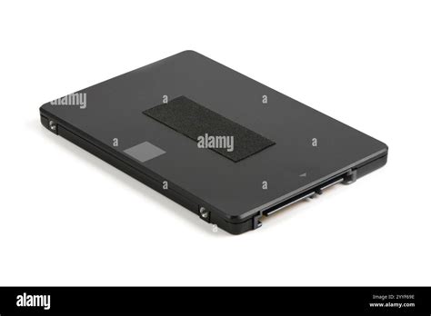 Solid State Drive Ssd Isolated On White Background The Sata Ssd Solid State Hard Drive Shown