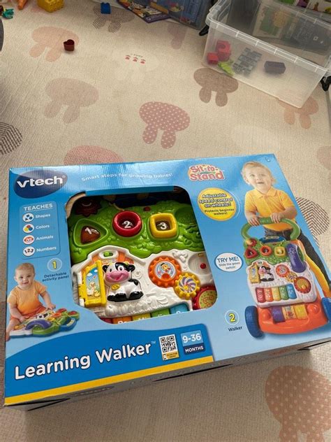 Vtech Learning Walker Hobbies And Toys Toys And Games On Carousell