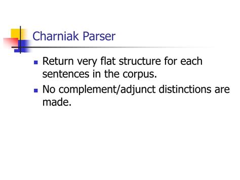 Ppt Automatic Extraction Of Subcategorization Frames From Corpora
