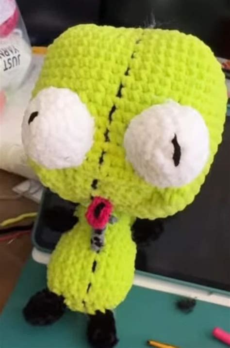 Gir Plushie From Invader Zim Etsy