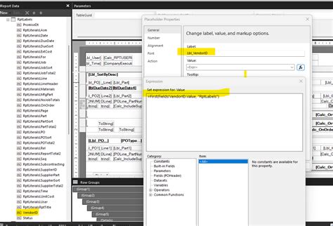 How To Modify Stndard Ssrs Report In Epicor For Openpo Report Epicor