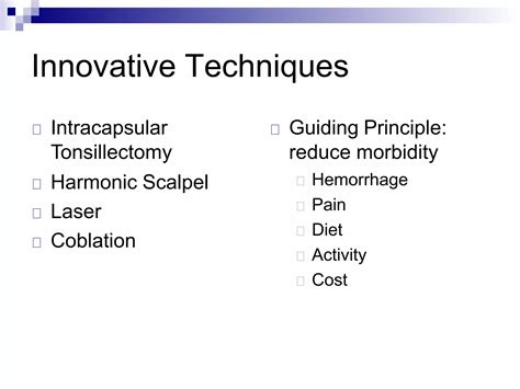 Tonsillectomy Indications And Surgical Methods Pptx