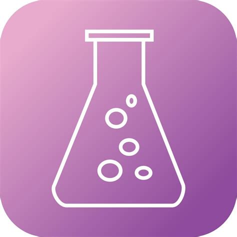 Beautiful Flask Vector Line Icon 17209916 Vector Art At Vecteezy