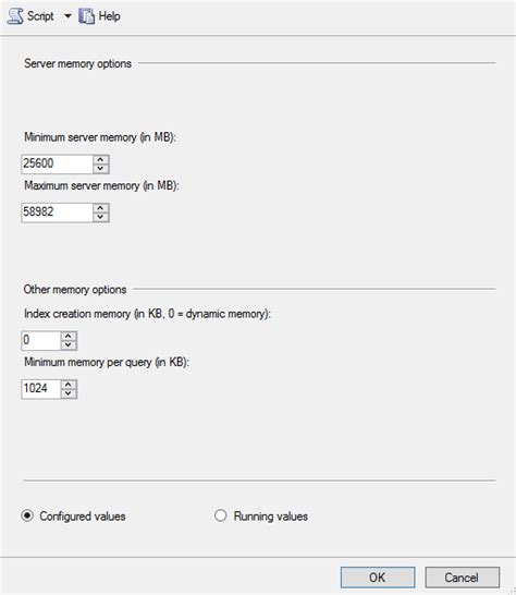 Why Is SQL Server Working Set Memory Low Database Administrators Stack Exchange