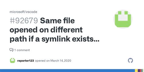 Same File Opened On Different Path If A Symlink Exists One Path · Issue