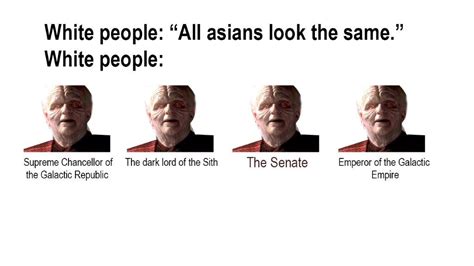 What Do You Mean We All Look The Same R Prequelmemes Know Your Meme