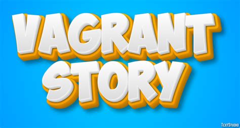 Vagrant Story Text Effect And Logo Design Videogame