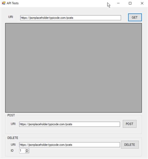 Consumir Un Api Rest Desde Un Front End De Escritorio Winforms