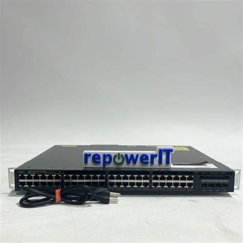 Cisco Ws C3650 48fq Catalyst Managed Switch 48 Port Poe 4x10g Grade C Spw Industrial