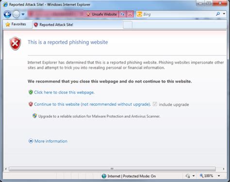 New Malware Detects Browser Shows Fake Malware Warning Page Ars Technica